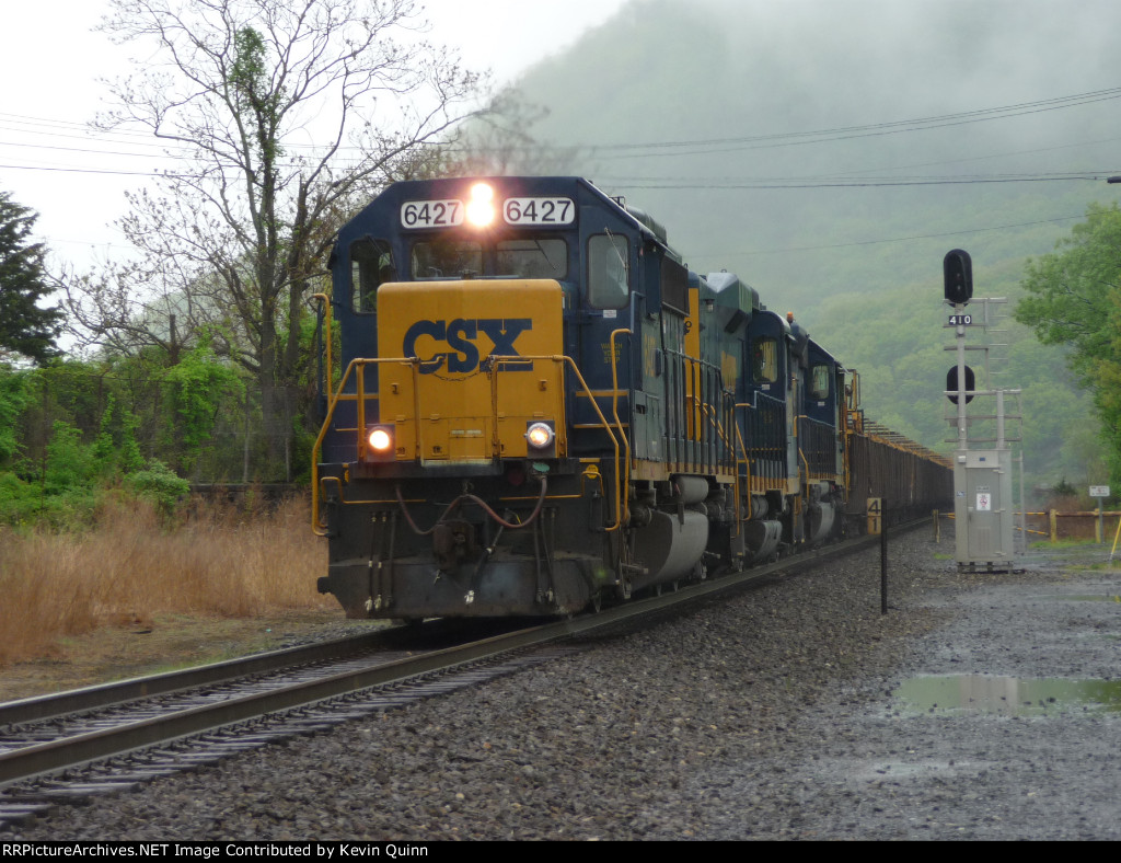 csx 6427 rail train